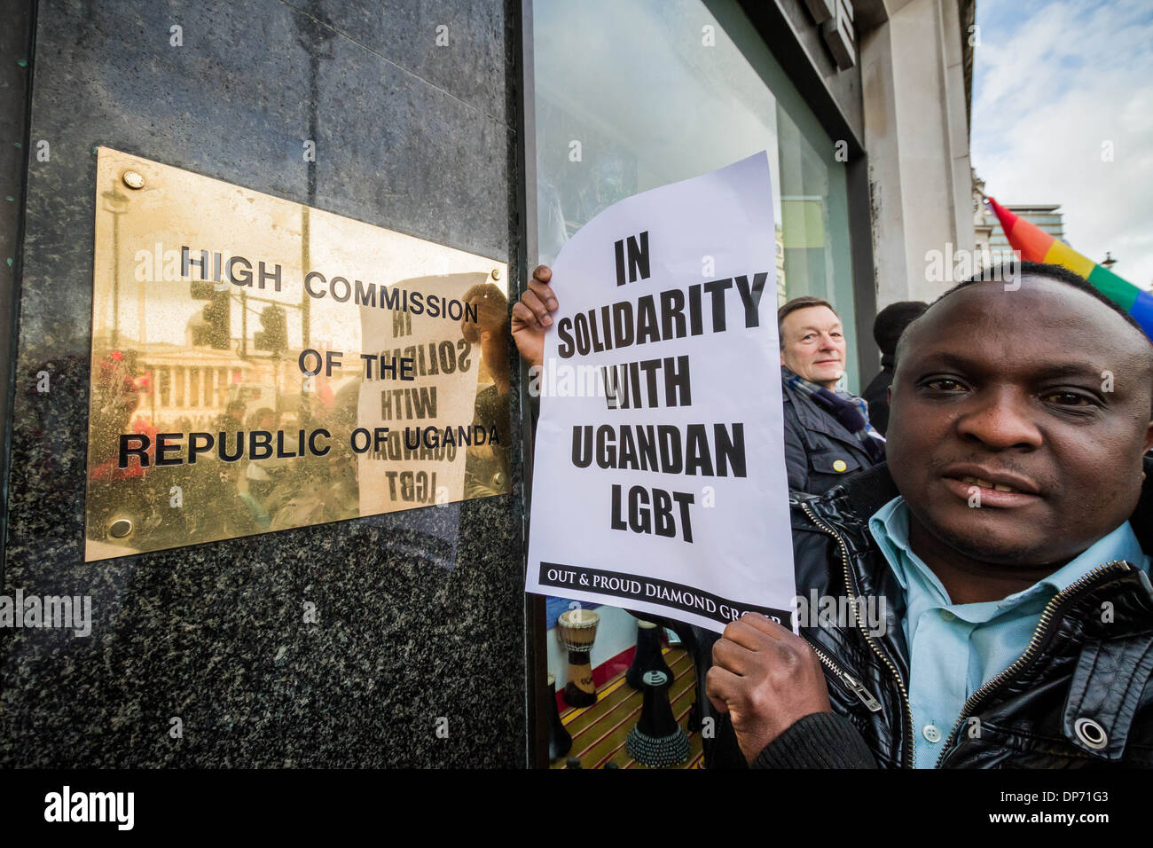 Ugandan protesters hi-res stock photography and images - Alamy