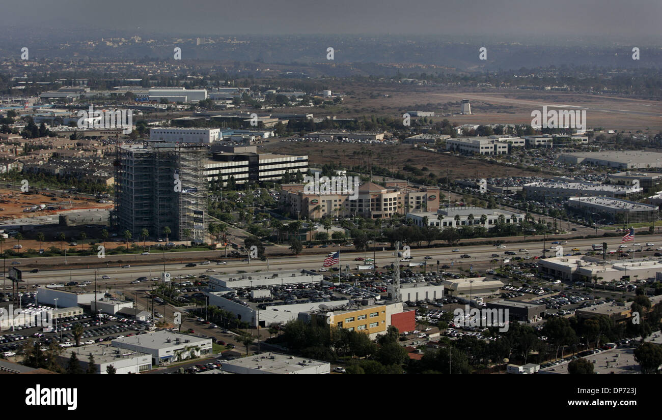 Oct 24, 2006; San Diego, CA, USA; Aerial view of the 12-story under ...