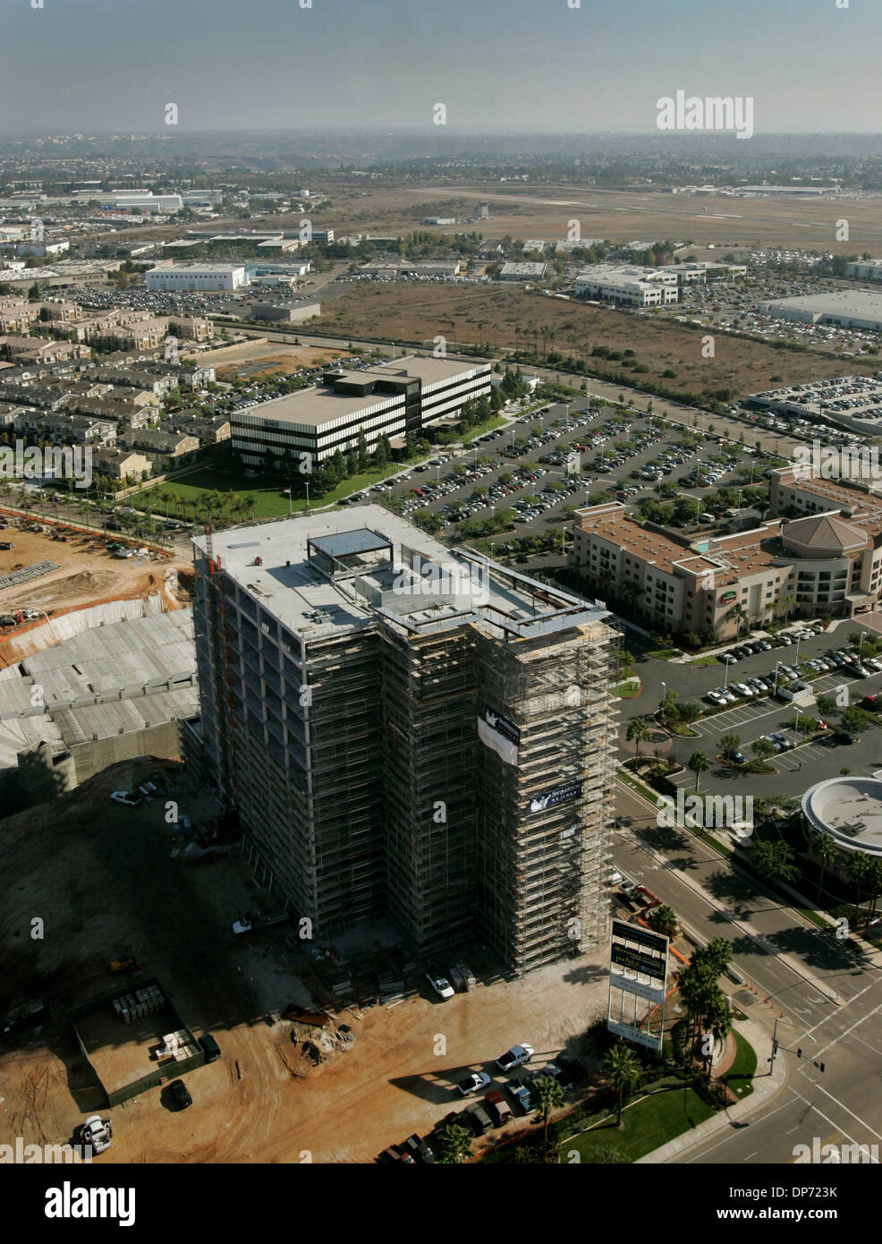 Oct 24, 2006; San Diego, CA, USA; Aerial view of the 12-story under ...