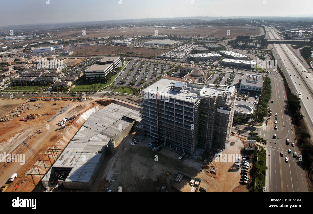 Oct 24, 2006; San Diego, CA, USA; Aerial view of the 12-story under ...