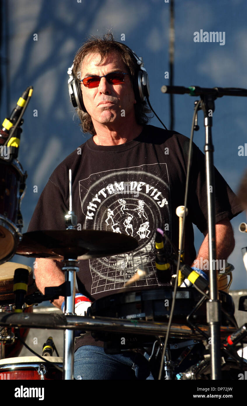 Oct 29, 2006; Las Vegas, NV, USA; Drummer MICKEY HART who is an ...