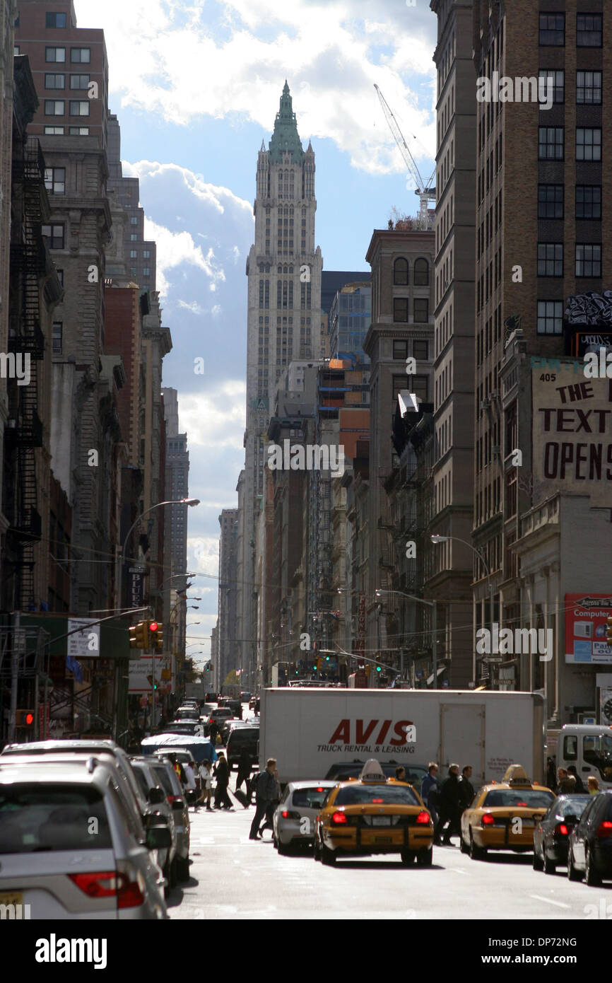 Oct 29, 2006; New York, NY, USA; Street scene in New York City ...