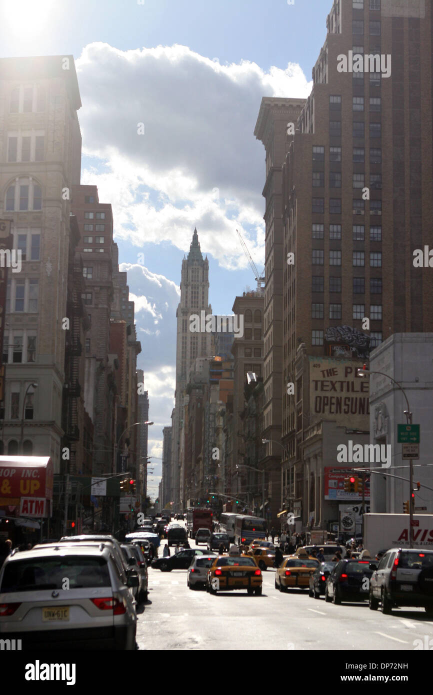 Oct 29, 2006; New York, NY, USA; Street scene in New York City ...