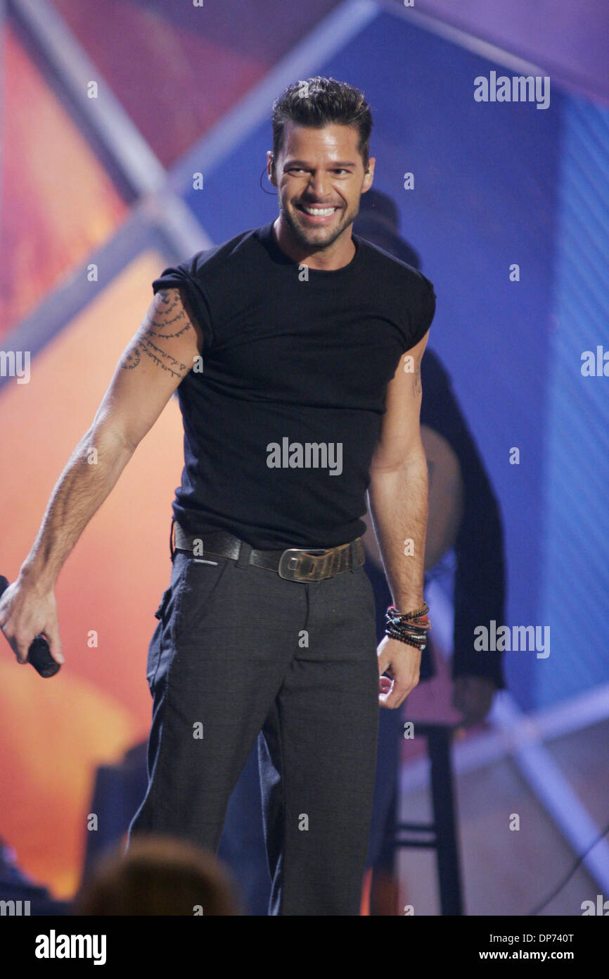Nov 02, 2006; New York, NY, USA; RICKY MARTIN performing at the 7th ...