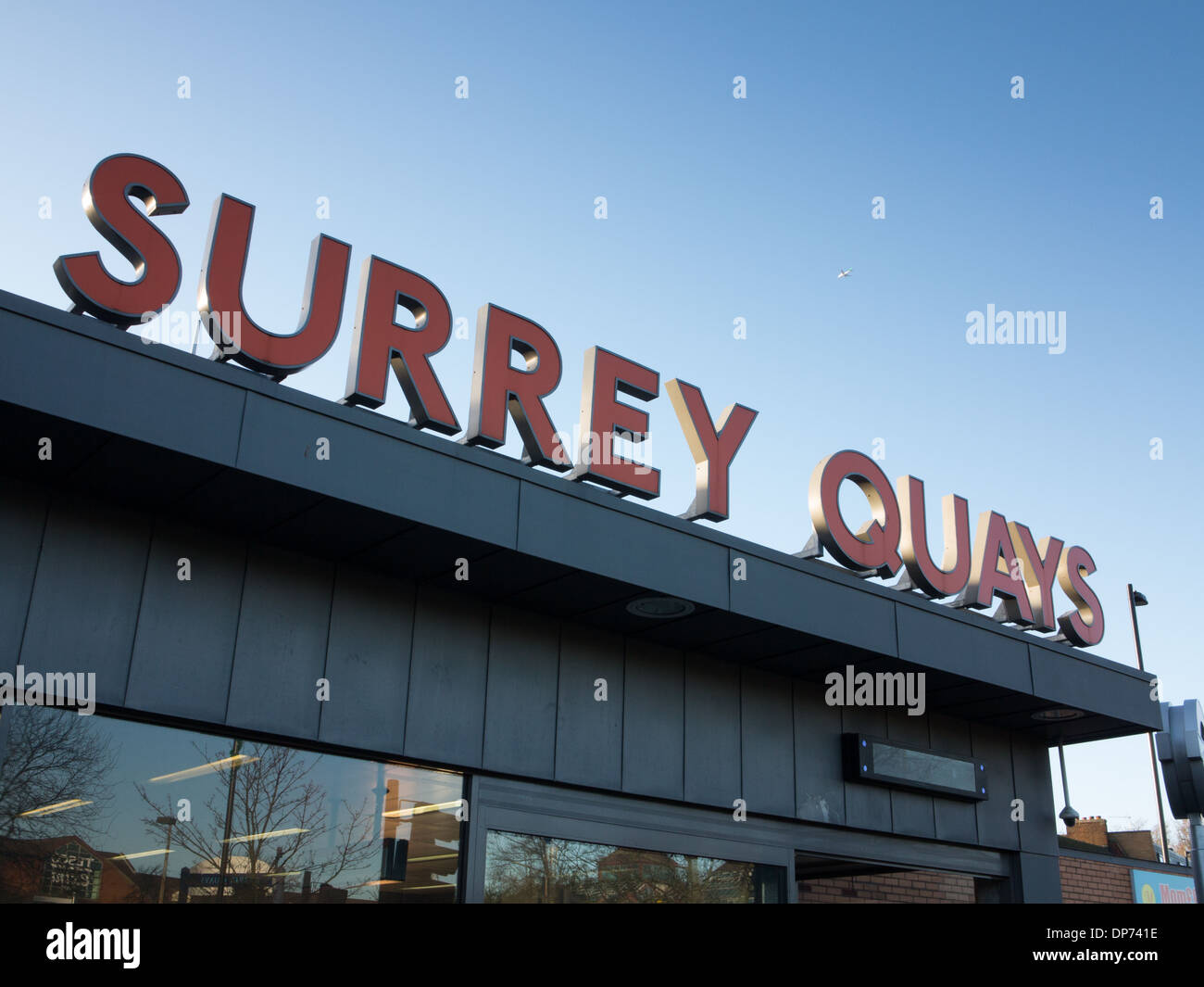 Surrey Quays Railway Station, Southwark Stock Photo - Alamy