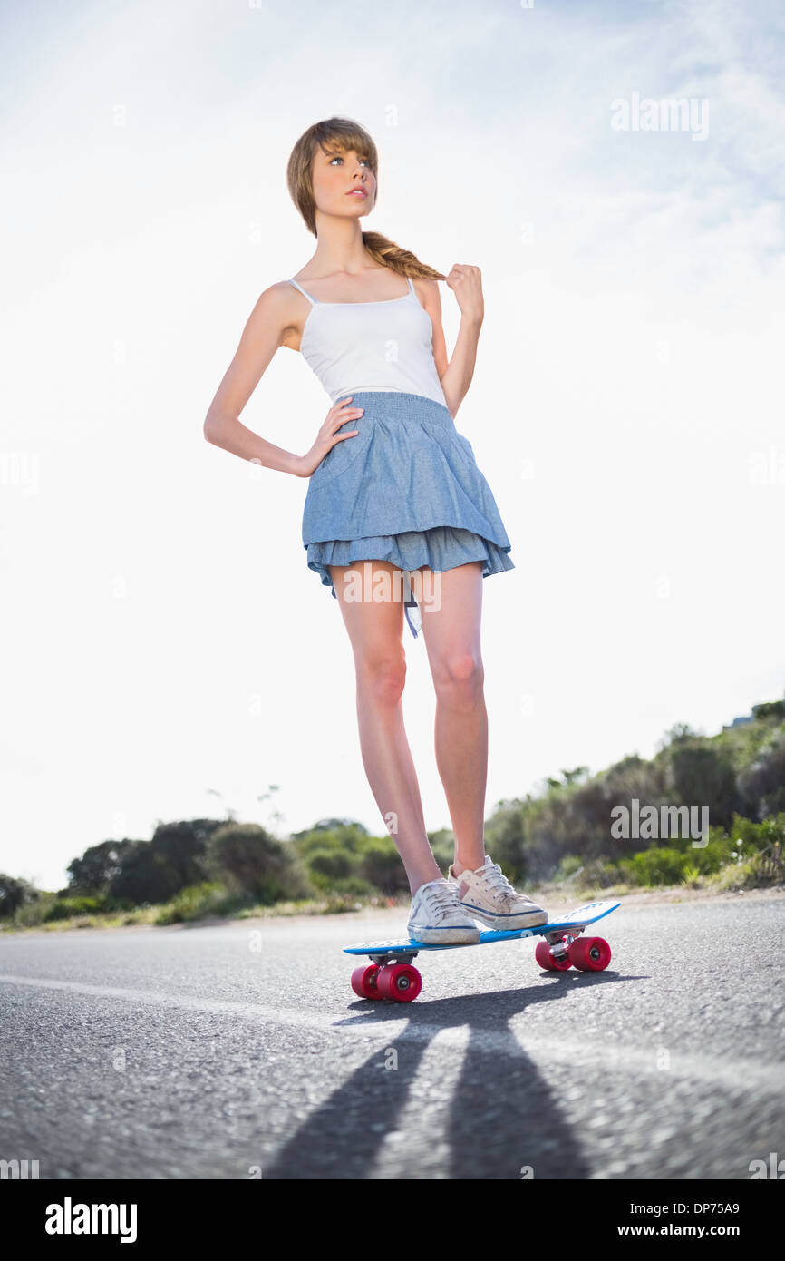 Skater girl hi-res stock photography and images - Alamy