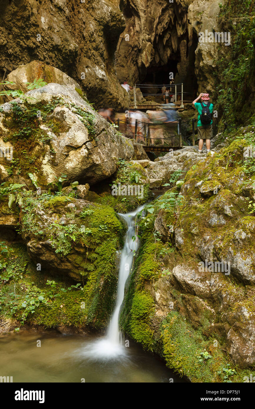 The gorges of Kakouetta, Sainte Engrâce, Pyrenees, Aquitanie, France ...