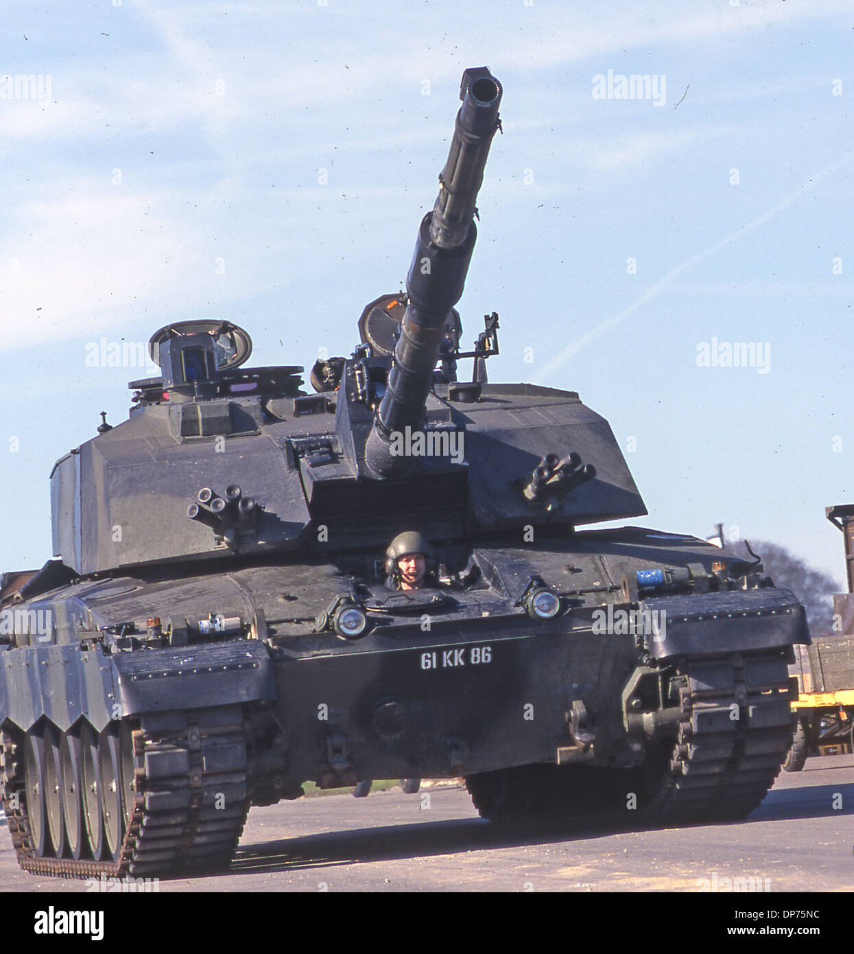 Challenger 2,,British, army, tank, 120mm gun, armor,tracked Stock Photo ...