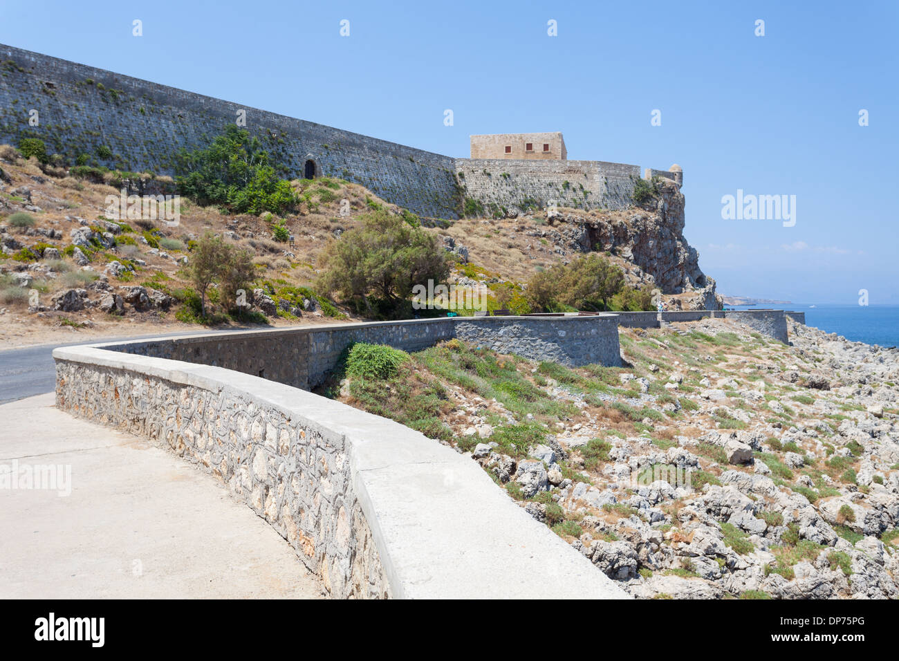 Venetian Fortress Rethymno Crete Greece High Resolution Stock ...