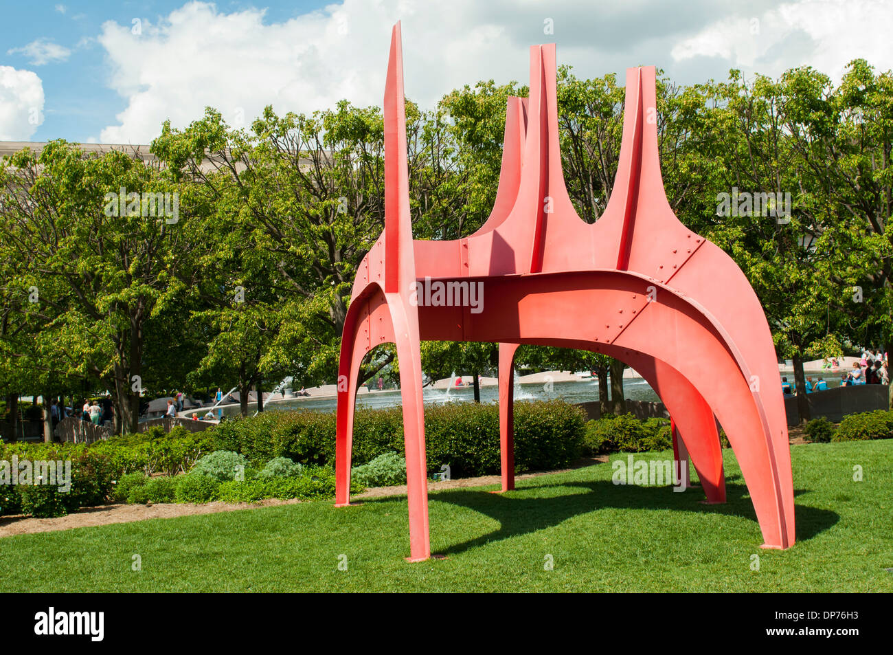 Cheval Rouge by Alexander Calder, in the National Gallery of Art ...