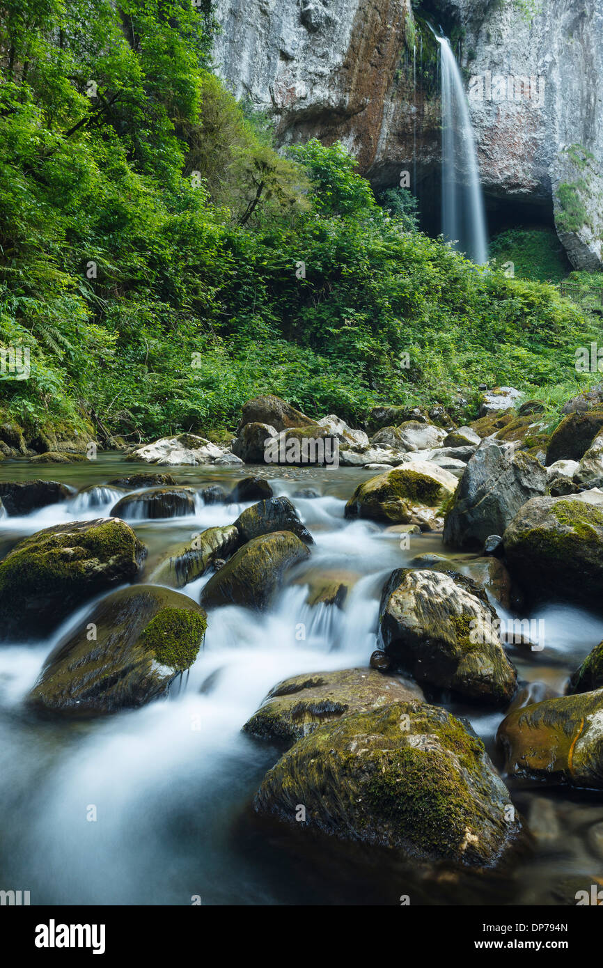 The gorges of Kakouetta, Sainte Engrâce, Pyrenees, Aquitanie, France ...