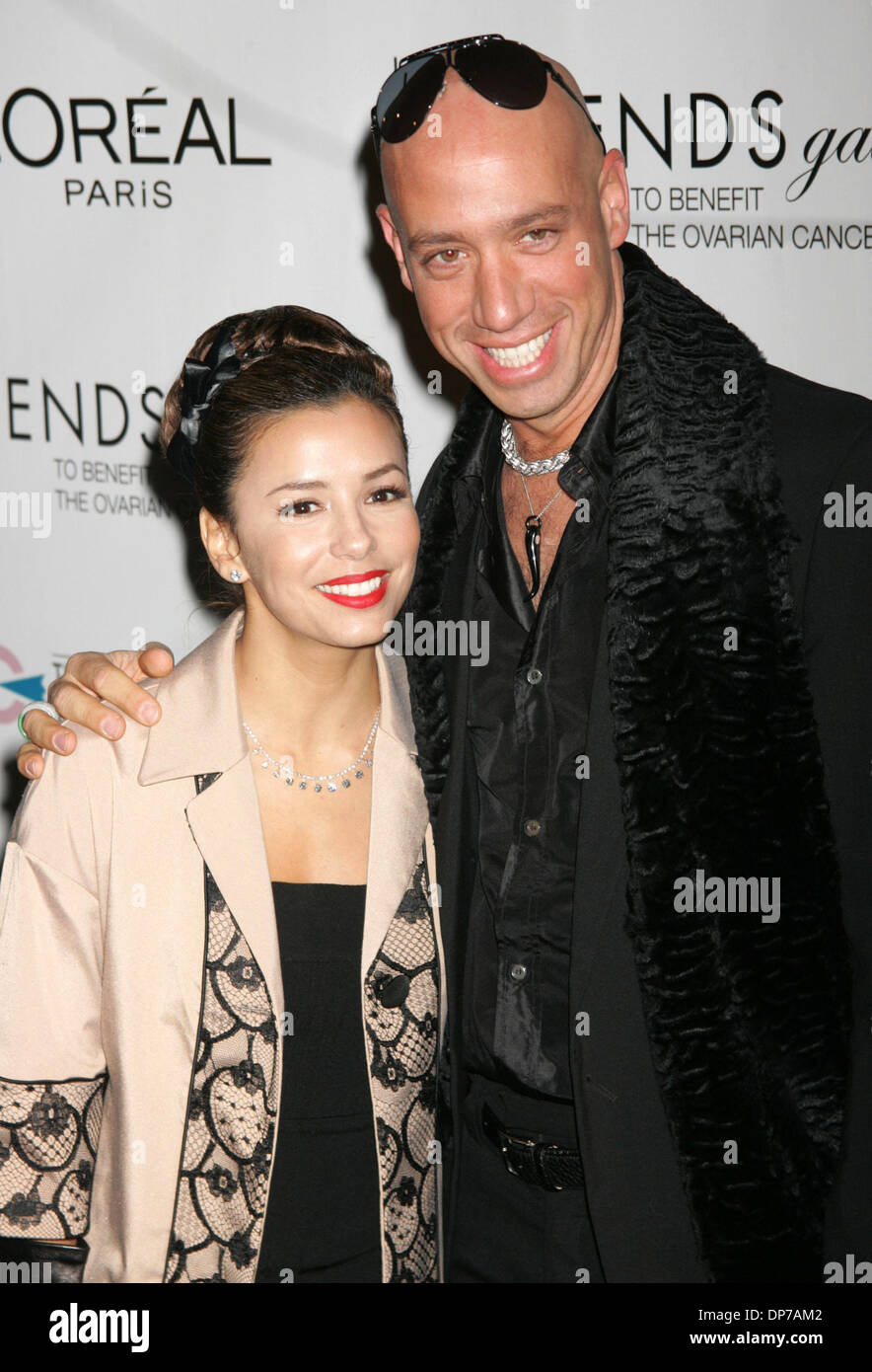 Nov 08, 2006; New York, NY, USA; Actress EVA LONGORIA and stylist ...