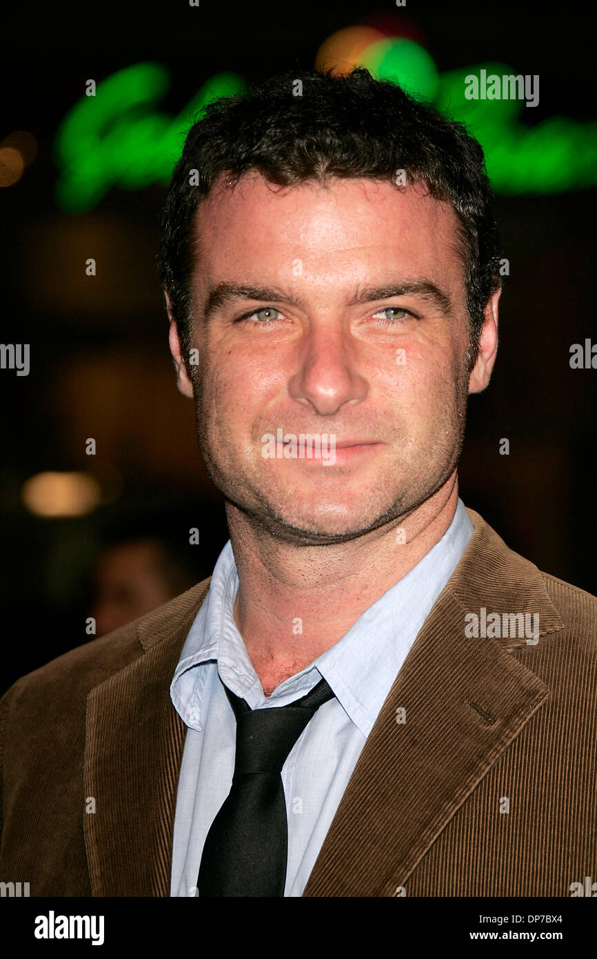 Nov 11, 2006; Hollywood, California, USA; Actor LIEV SCHRIEBER at the ...