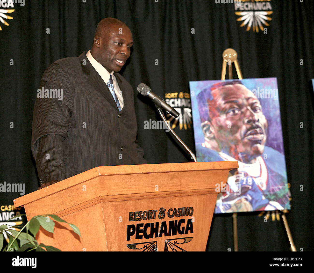 Nov 11, 2006; Temecula, CA, USA; BRUCE SMITH takes the podium at The ...