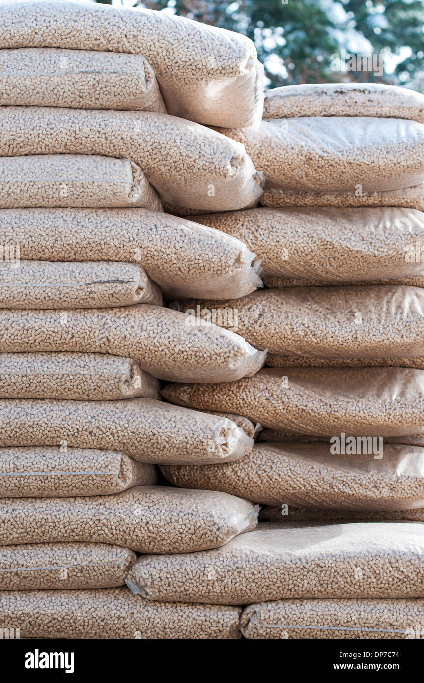 Pellets bag hi-res stock photography and images - Alamy