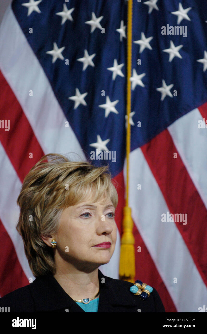 Nov 15, 2006; Manhattan, NY, USA; Senator Hillary Clinton may run for ...