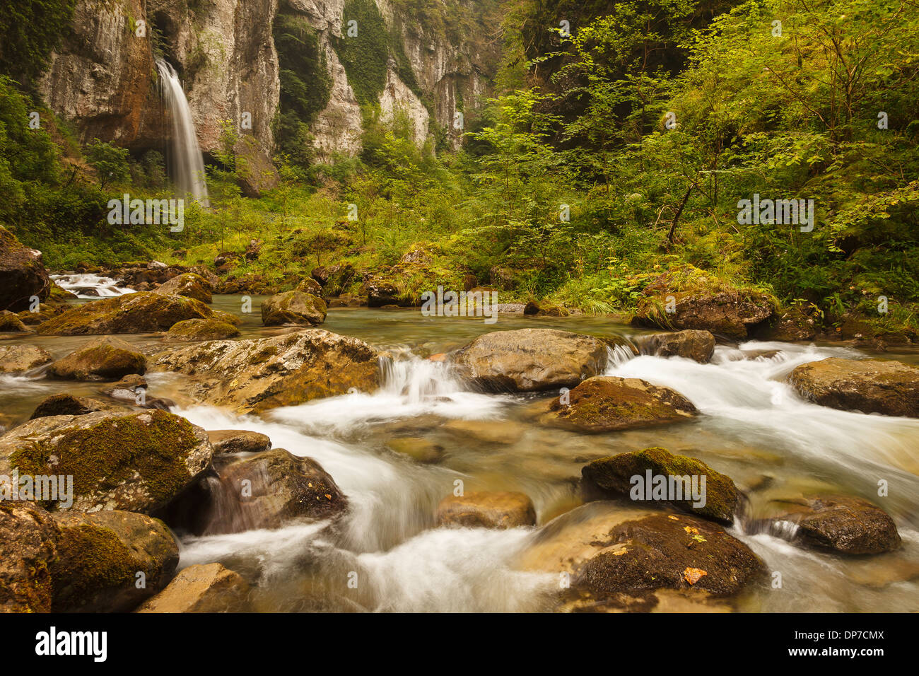 The gorges of Kakouetta, Sainte Engrâce, Pyrenees, Aquitanie, France ...