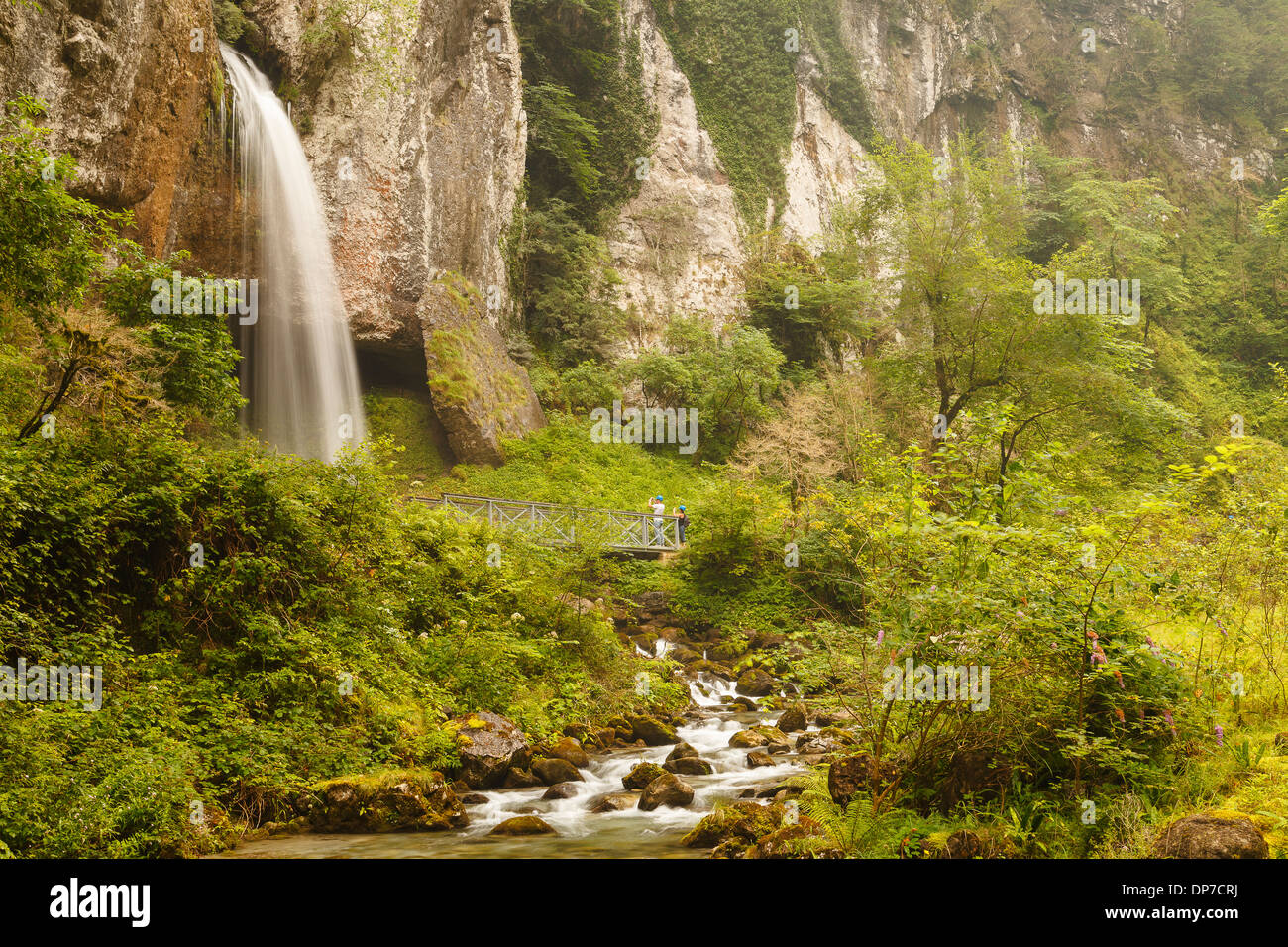 The gorges of Kakouetta, Sainte Engrâce, Pyrenees, Aquitanie, France ...