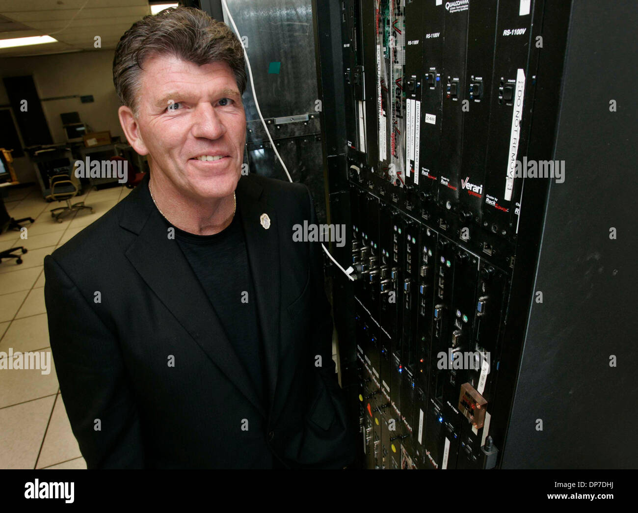 Oct 18, 2006; San Diego, CA, USA; DAVID WRIGHT, CEO of Verari Systems ...