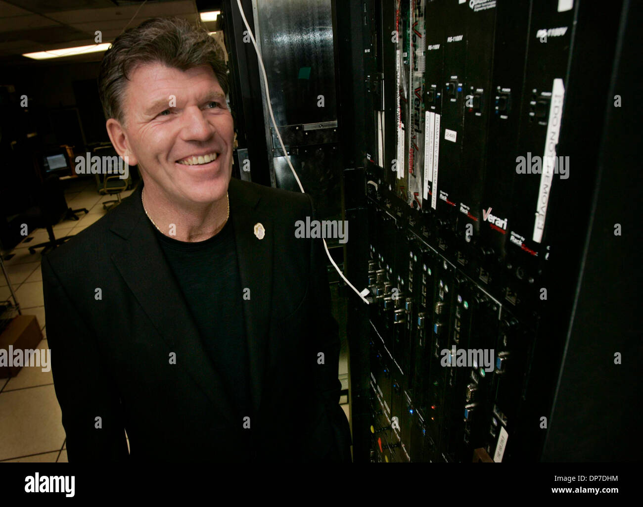 Oct 18, 2006; San Diego, CA, USA; DAVID WRIGHT, CEO of Verari Systems ...