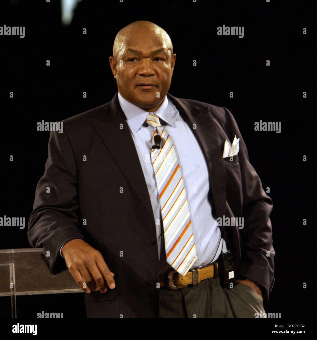 Nov 13, 2006; Charlotte, NC, USA; Former HeavyWeight Champion Boxer ...