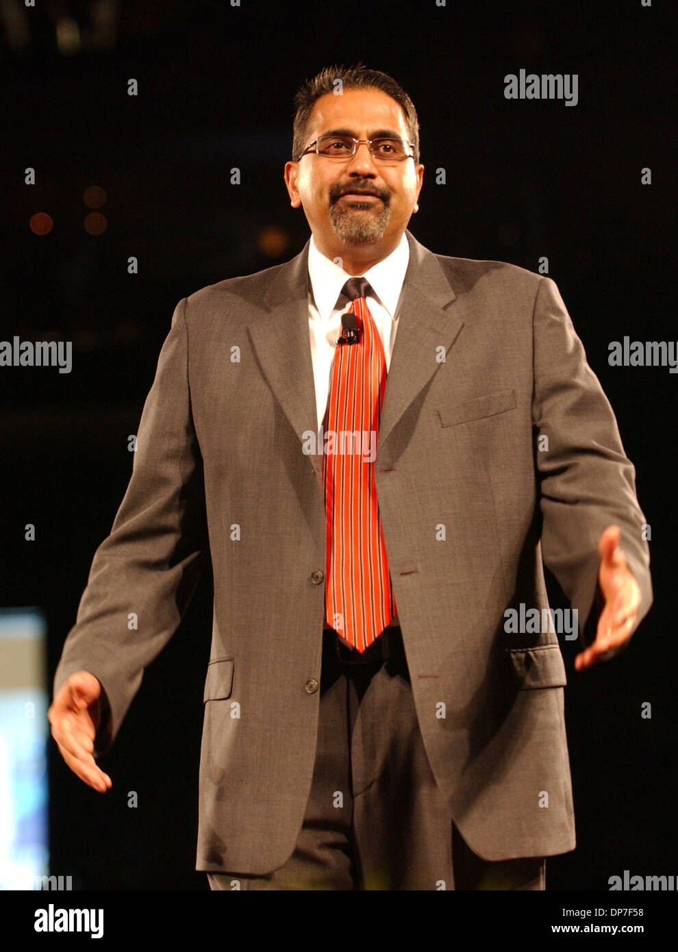 Nov 13, 2006; Charlotte, NC, USA; Motivational Speaker KRISH DUNHAM ...