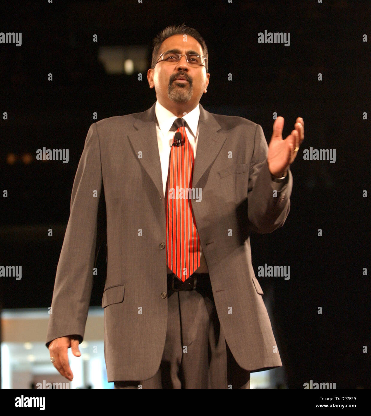 Nov 13, 2006; Charlotte, NC, USA; Motivational Speaker KRISH DUNHAM ...