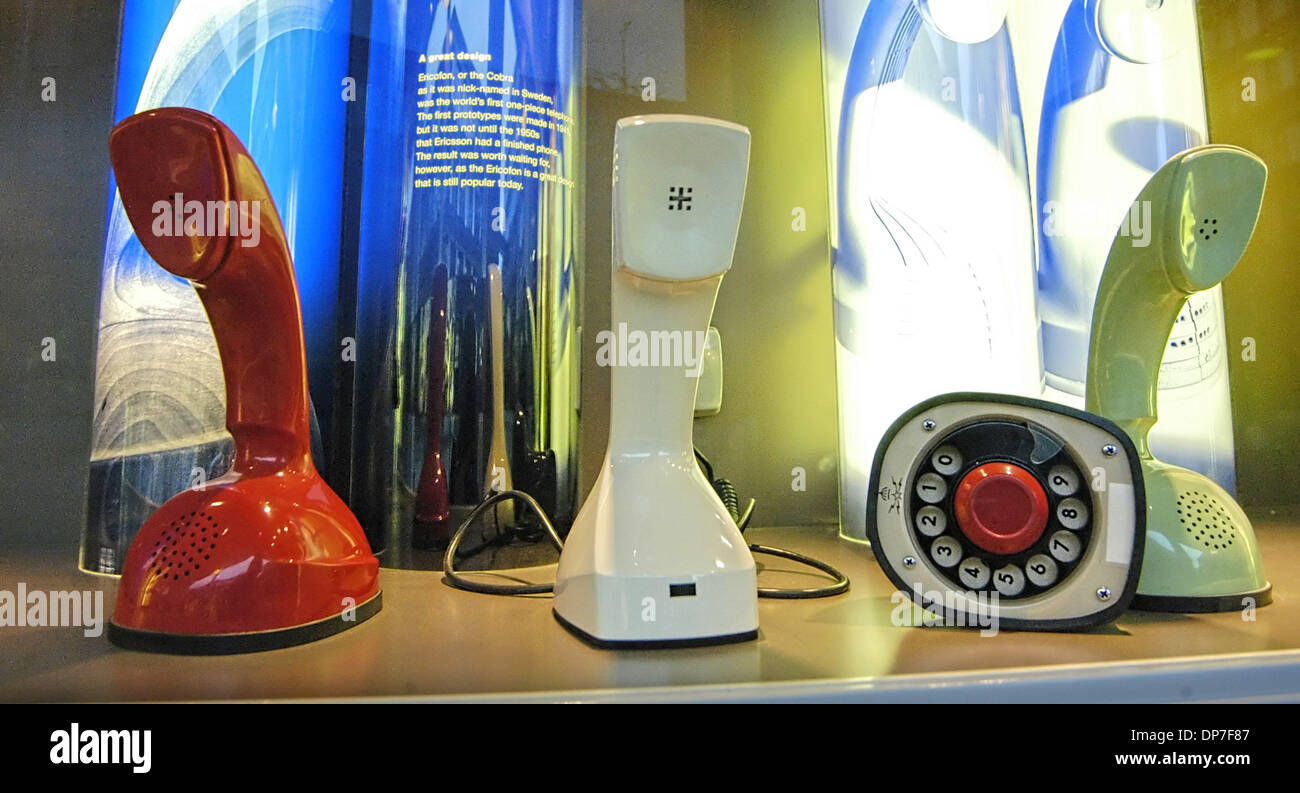 Nov 14, 2006; Kista, SWEDEN; A tour through the Ericsson World ...