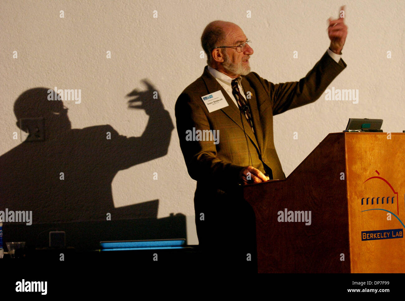 Nov 14, 2006; Berkeley, CA, USA; Former Berkeley Lab directors Andy ...