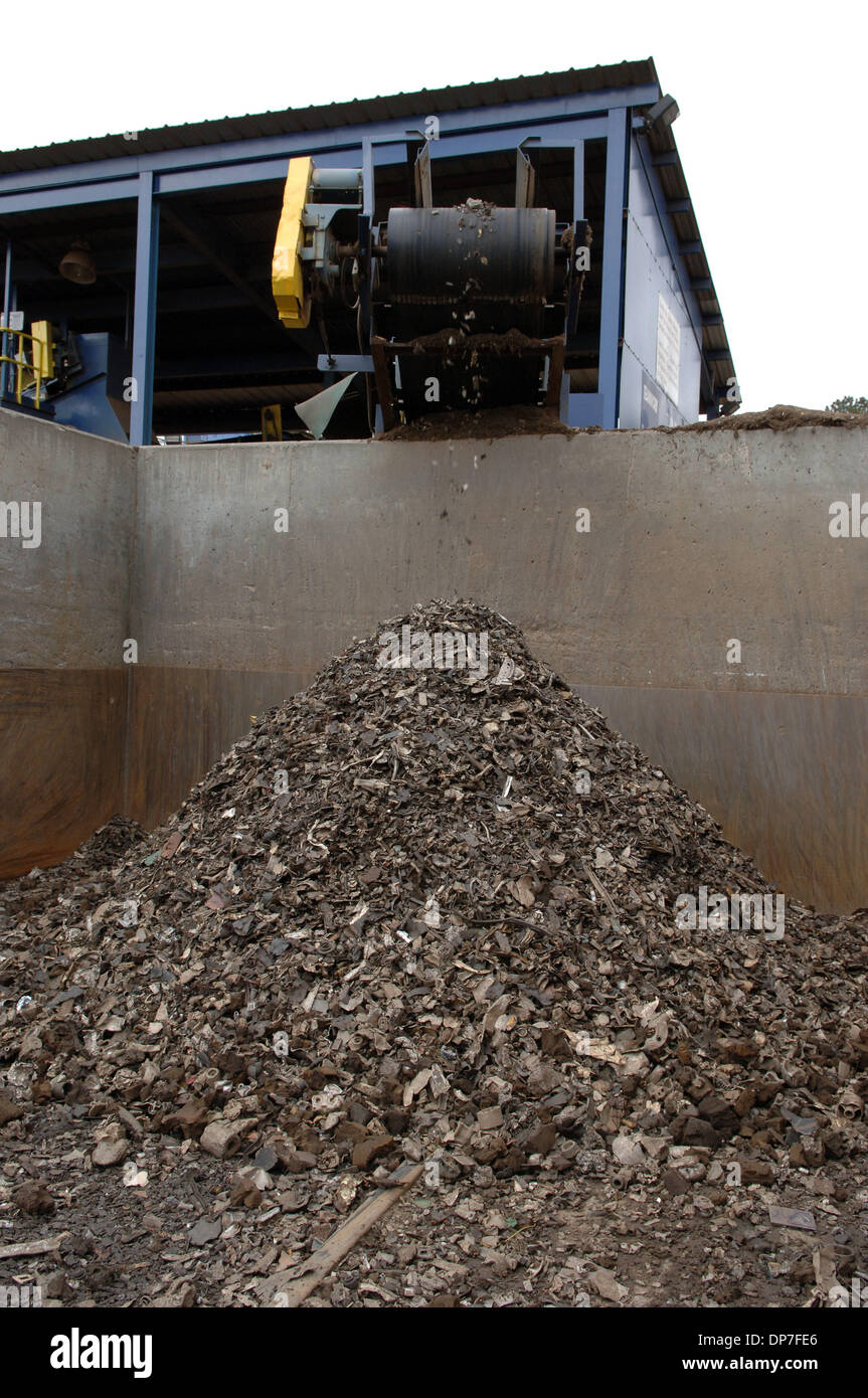 Nov 15, 2006; Atlanta, GA, USA; Scrapped metal pieces pile up after ...