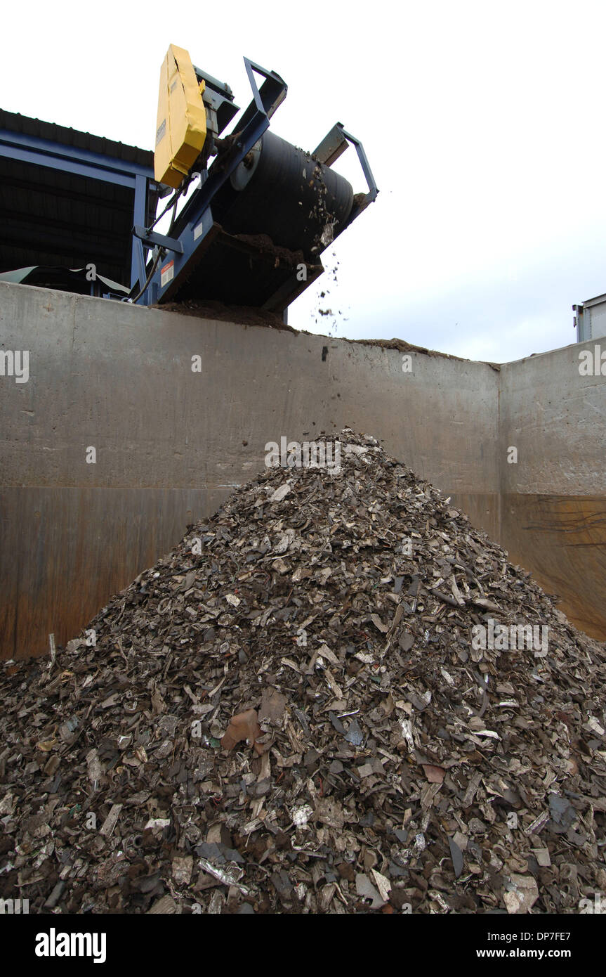 Nov 15, 2006; Atlanta, GA, USA; Scrapped metal pieces pile up after ...