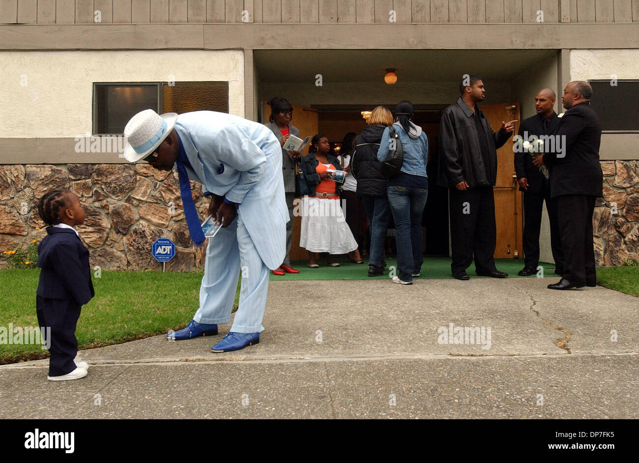 Nov 16, 2006; Berkeley, CA, USA; Charles Moses, Teresa Moses's uncle ...
