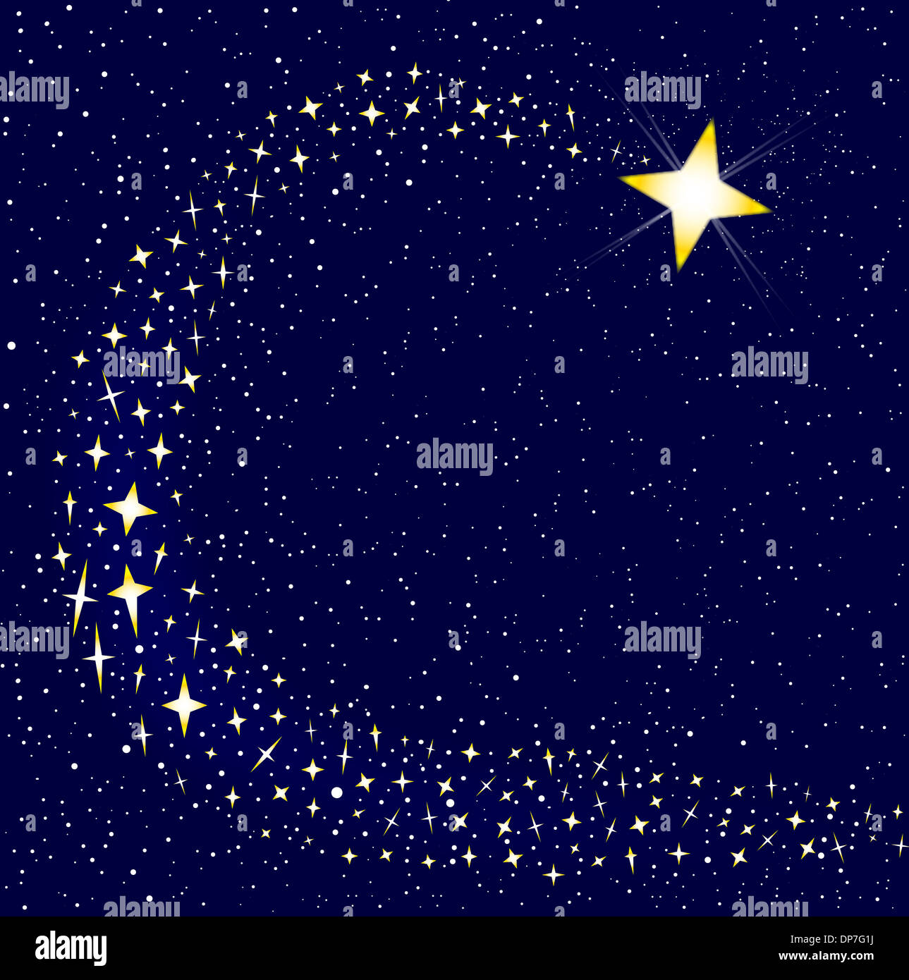 Blue Star Clusters Clip Art