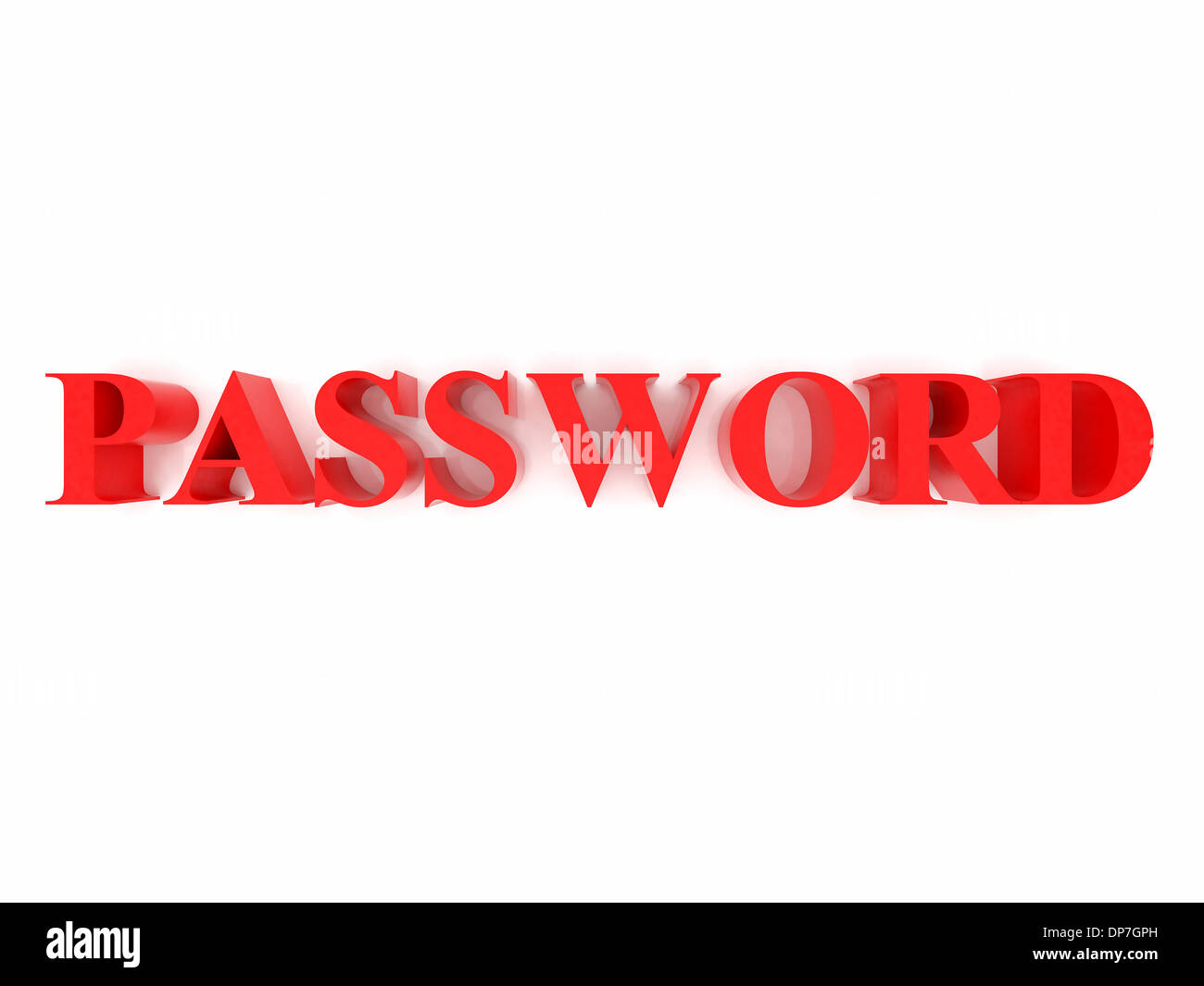 High resolution image password. 3d rendered illustration. Symbol ...