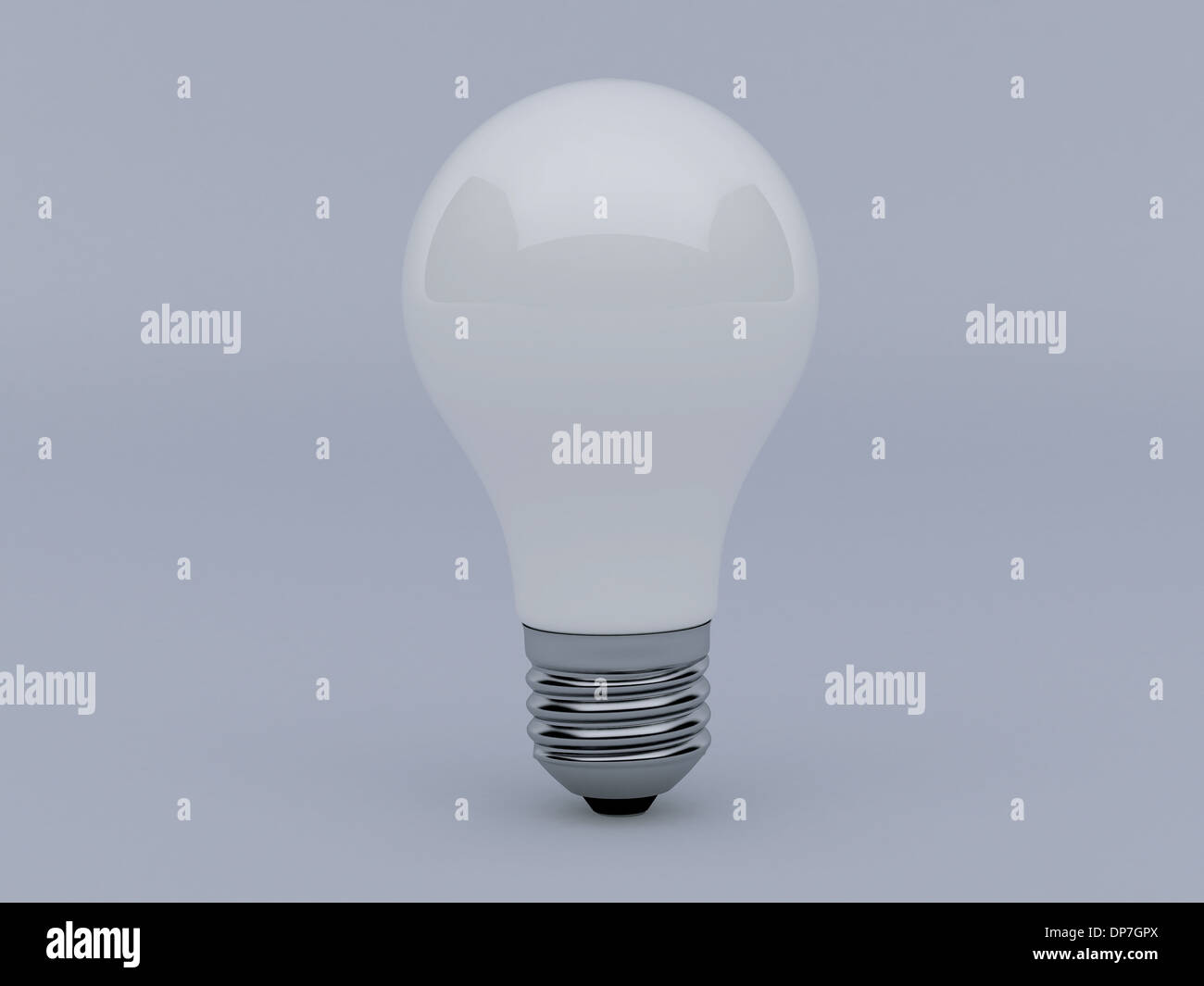 High resolution image. 3d rendered illustration. Light bulb symbol ...