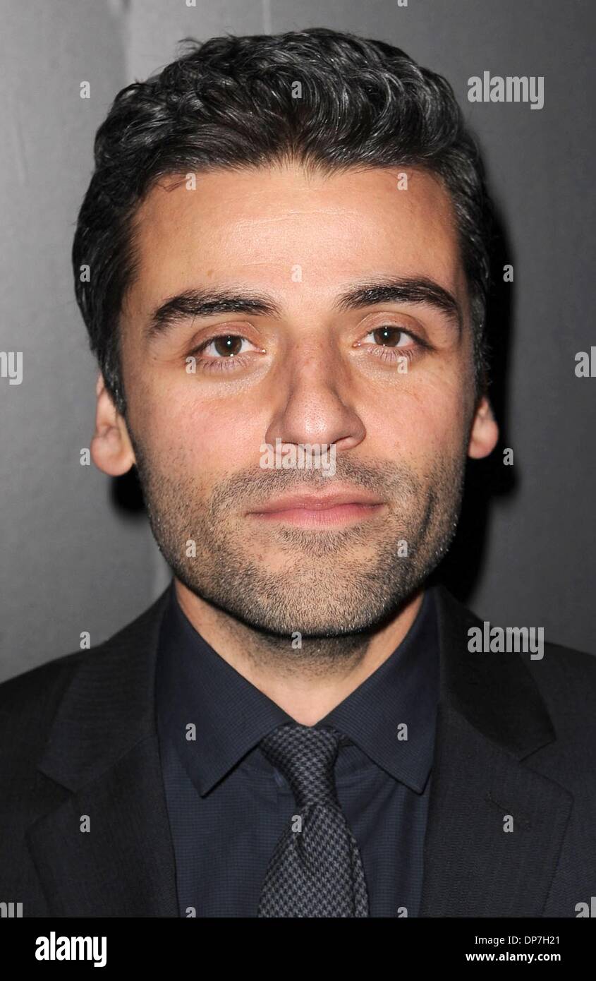 New York, NY, USA. 7th Jan, 2014. Oscar Isaac at arrivals for National ...