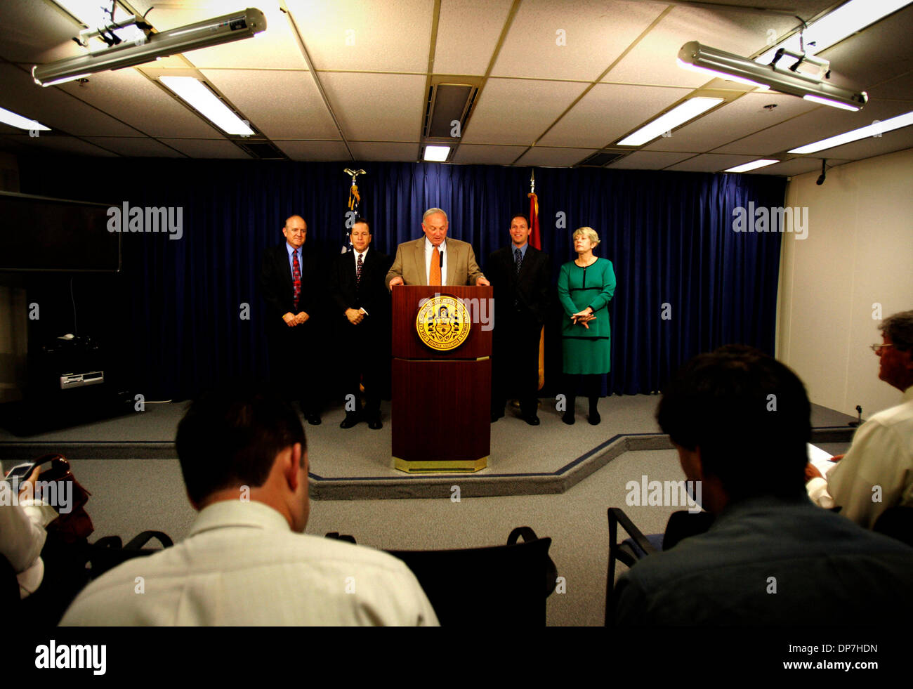 Left and assistant press officer hi-res stock photography and images ...