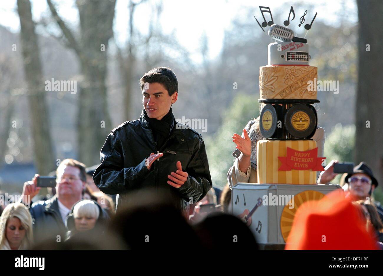Jan. 8, 2014 - U.S. - January 8, 2014 - Canadian singer David Thibault ...