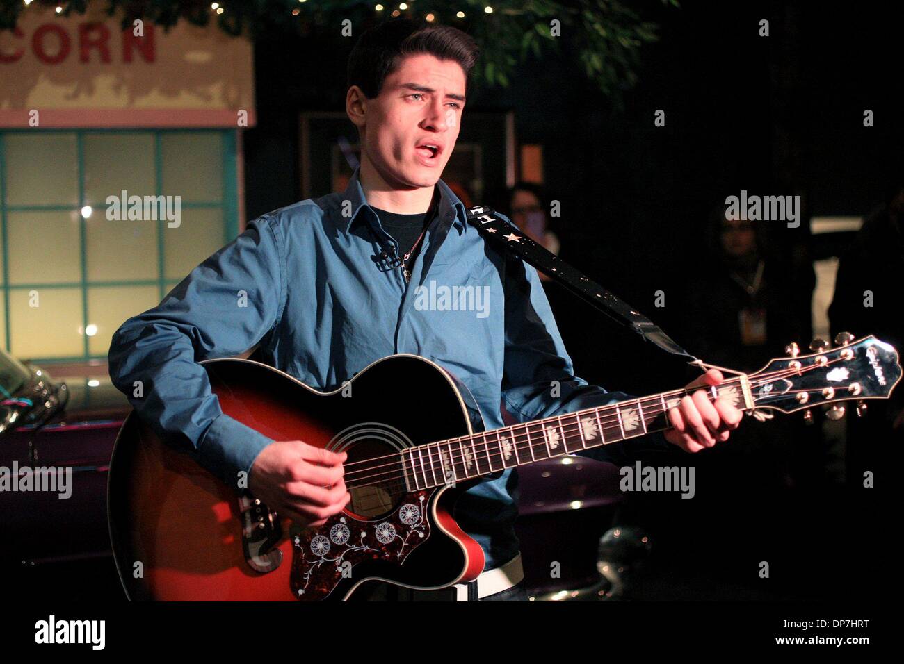 Jan. 8, 2014 - U.S. - January 8, 2014 - Canadian singer David Thibault ...