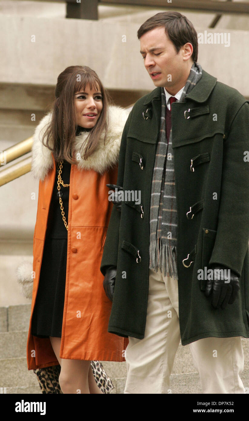 Nov 20, 2006; New York, NY, USA; Actress SIENNA MILLER and actor JIMMY ...