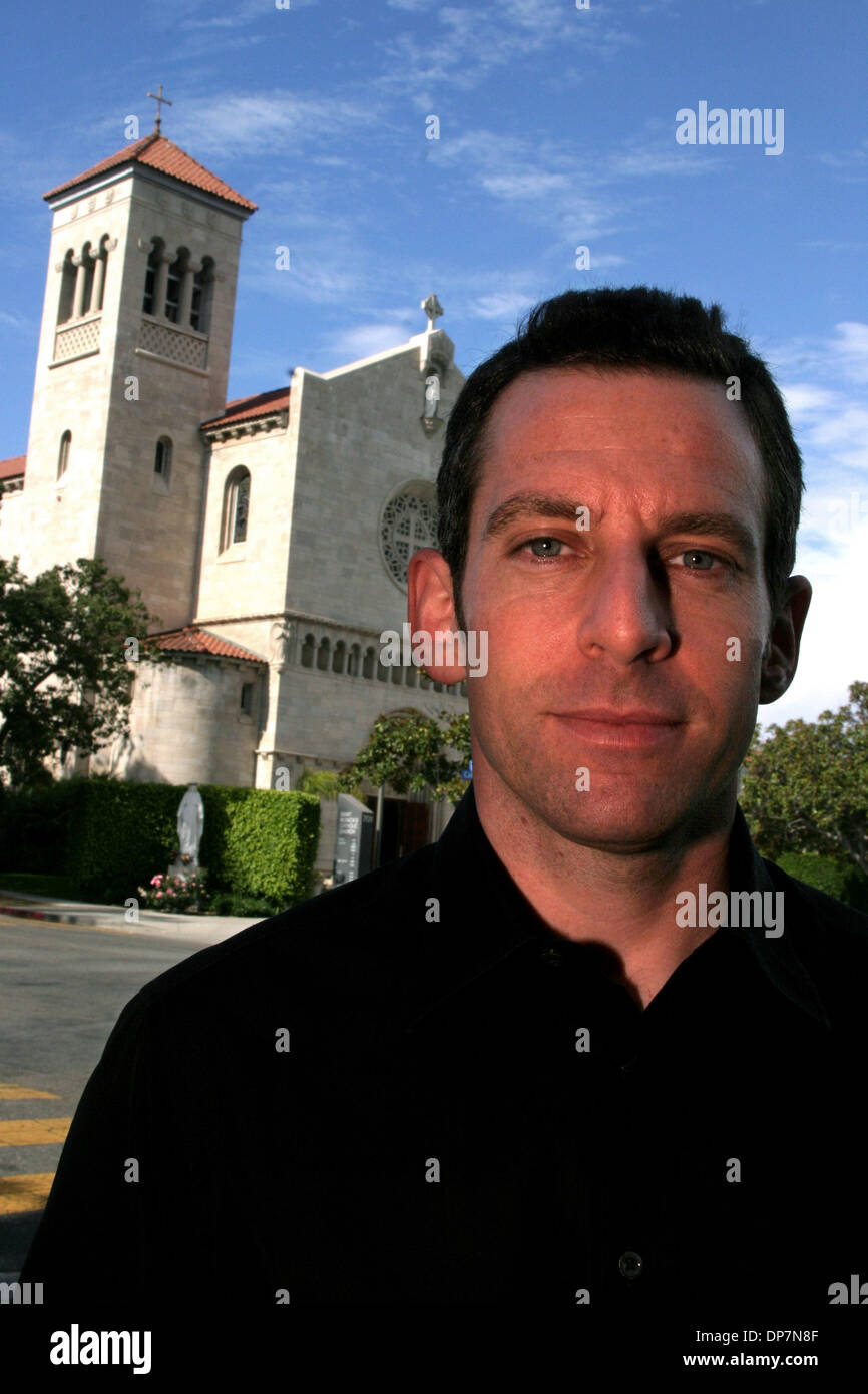 Oct 28, 2006; Santa Monica, CA, USA; Writer Sam Harris, author of the ...
