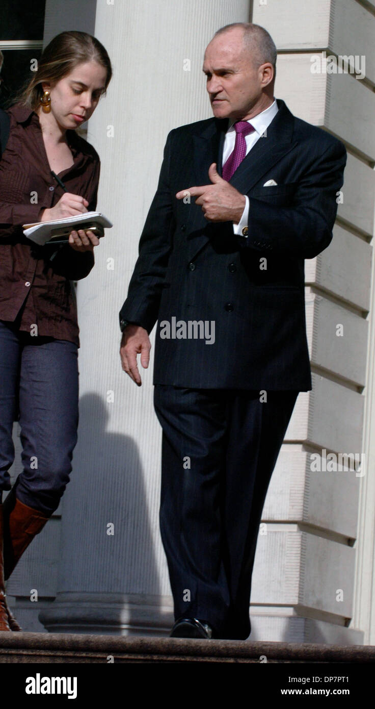 Nov 27, 2006; Manhattan, NY, USA; Police Commissioner RAYMOND KELLY ...