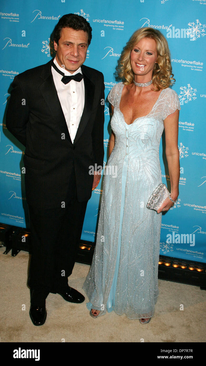 Nov 28, 2006; New York, NY, USA; ANDREW CUOMO and SANDRA LEE at the ...
