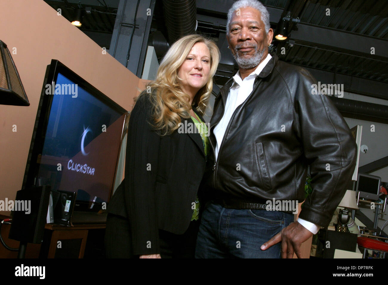 Nov 29, 2006; Santa Monica, CA, USA; Morgan Freeman and his business ...
