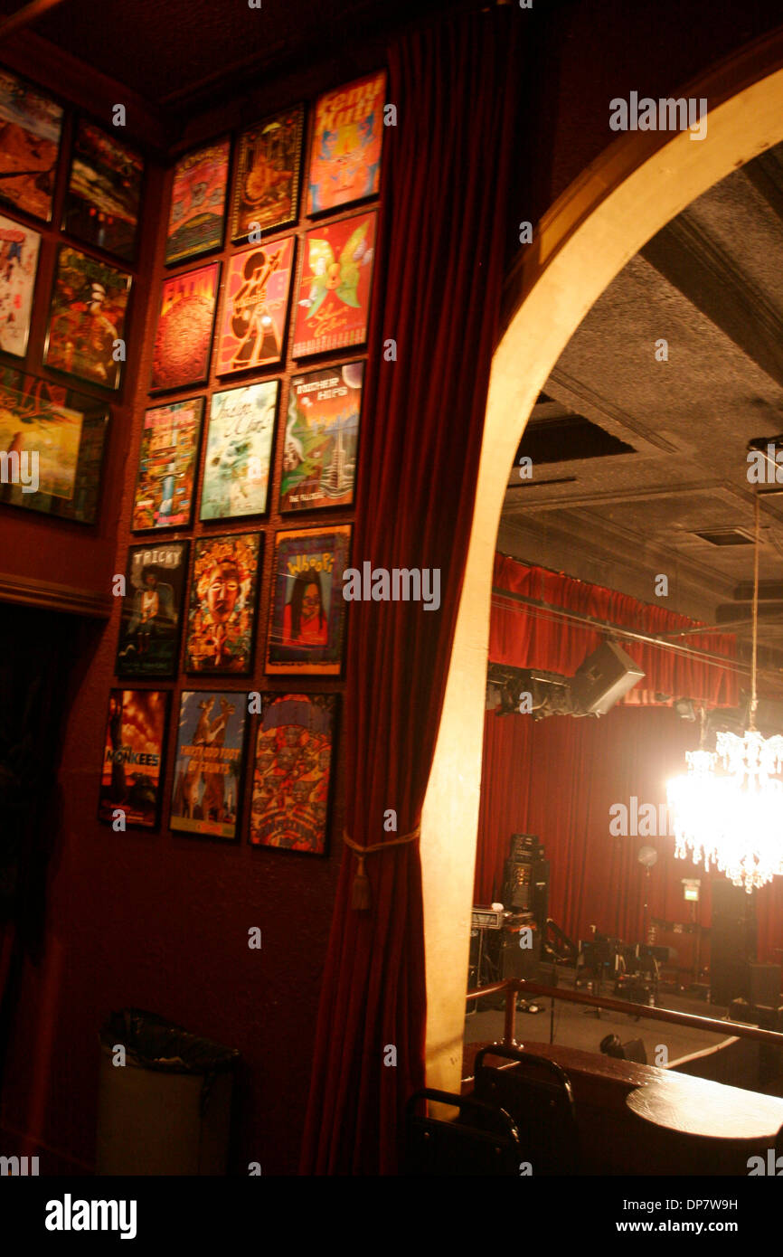 Jul 18, 2006; San Francisco, CA, USA; The Fillmore, also known as the ...