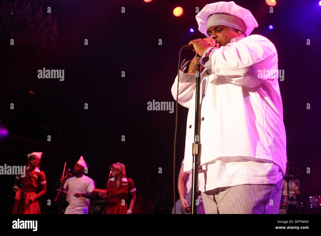 Jul 19, 2006; San Francisco, CA, USA; 'Gnarls Barkley' performing at ...