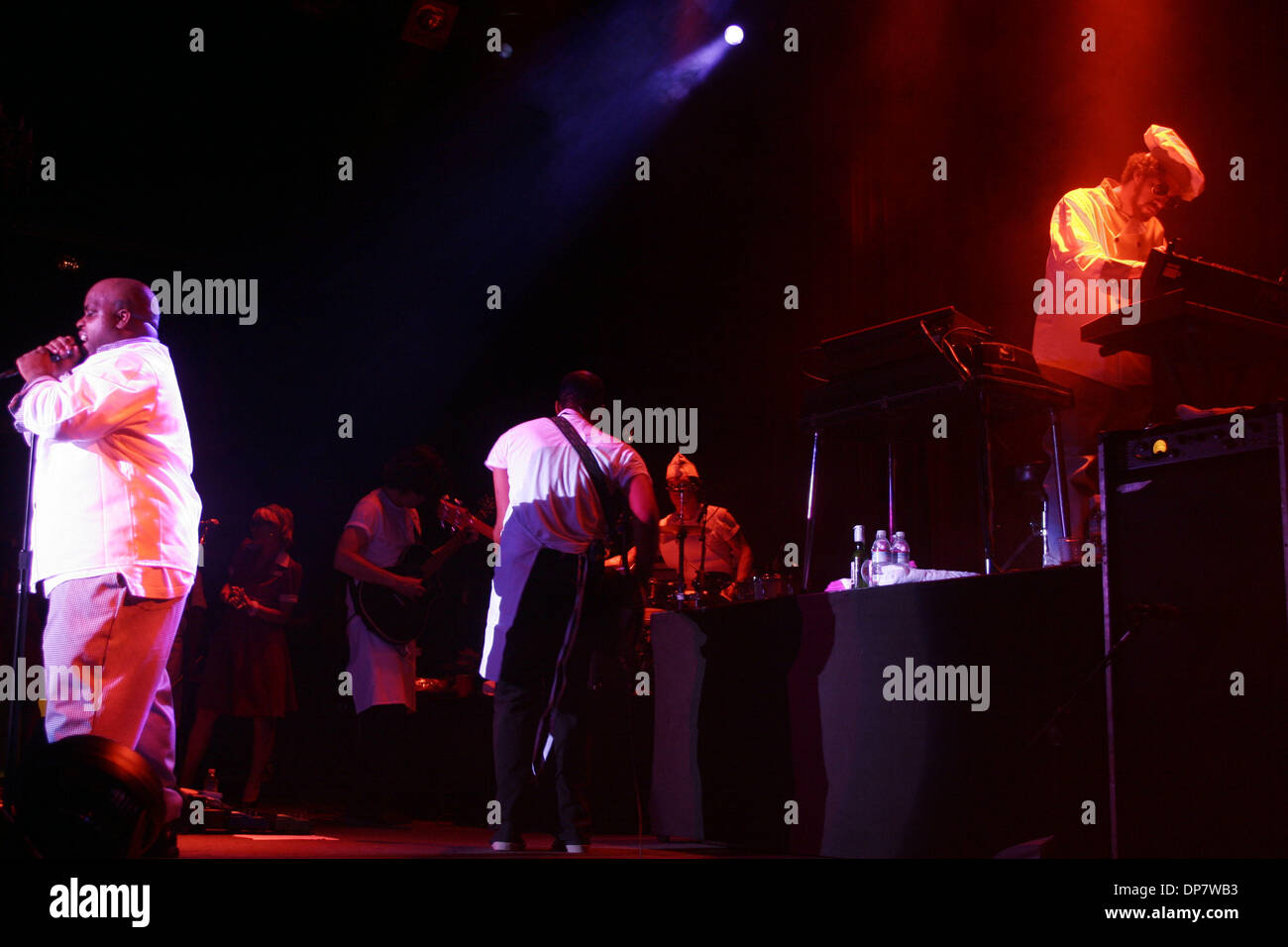 Jul 19, 2006; San Francisco, CA, USA; 'Gnarls Barkley' performing at ...