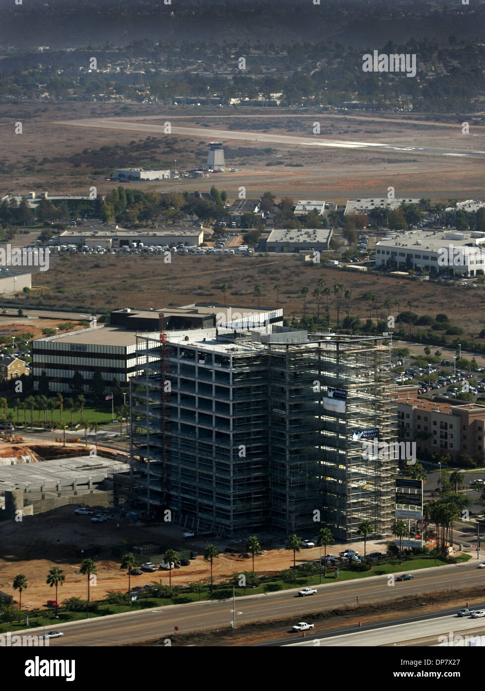 Oct 24, 2006; San Diego, CA, USA; Aerial view of the 12-story under ...