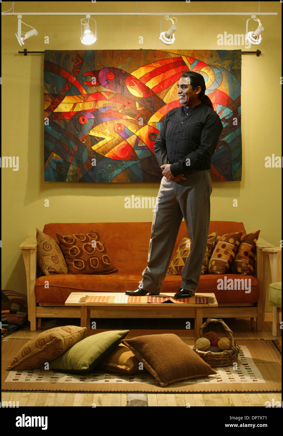 Nov 13, 2006; Minneapoils, MN, USA; Maximo Laura, one of South America ...