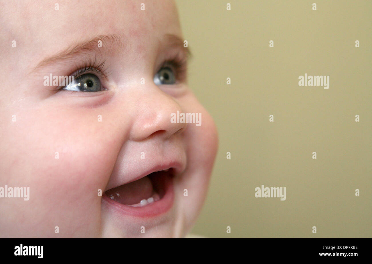 Nov 20, 2006; New Orleans, LA, USA; A happy baby face. Mandatory Credit ...